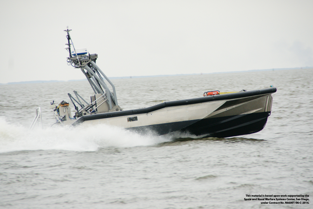 USV(unmanned surface vessel). Protector, Spartan Scout si ASWUSV ...