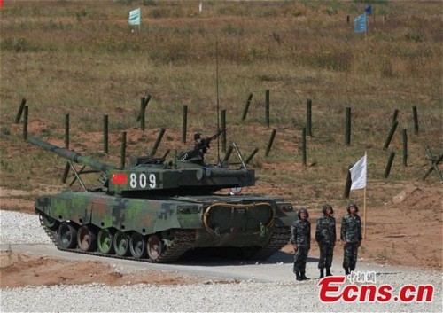 Tancul Type-96A si biatlonul din Rusia - Romania Military