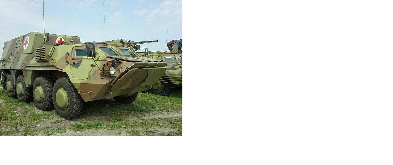 BTR-4 medevac - Romania Military