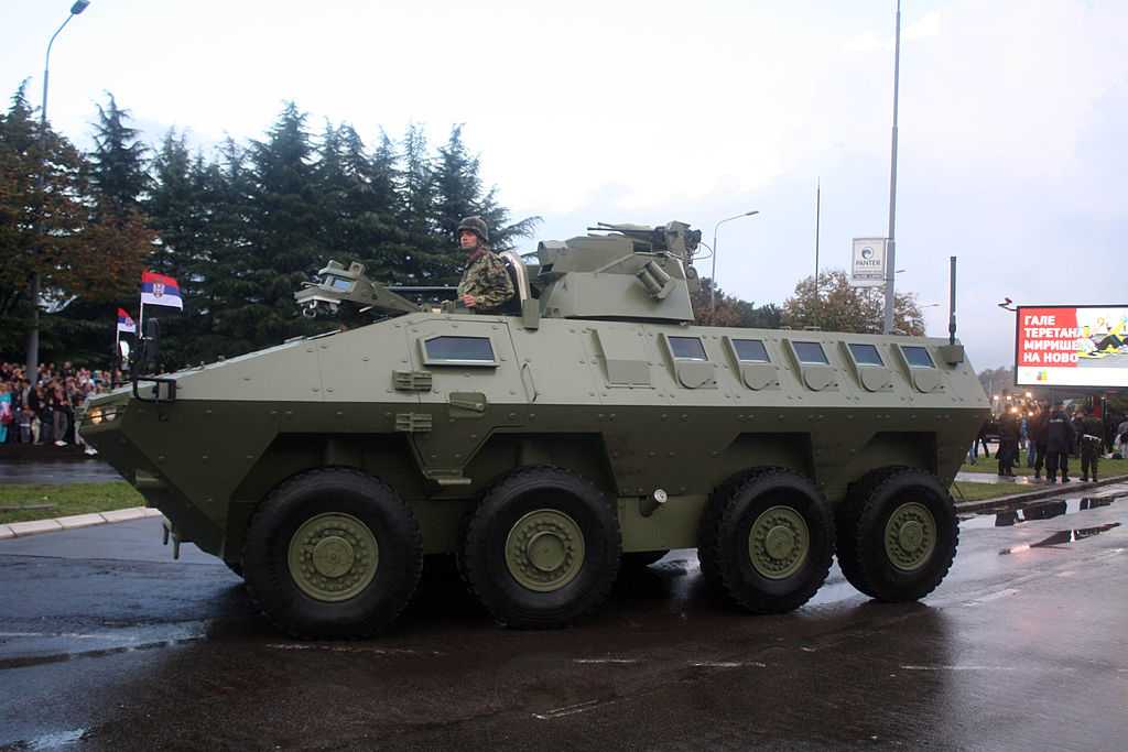 Transportorul blindat 8x8 sarbesc Lazar 2 - Romania Military