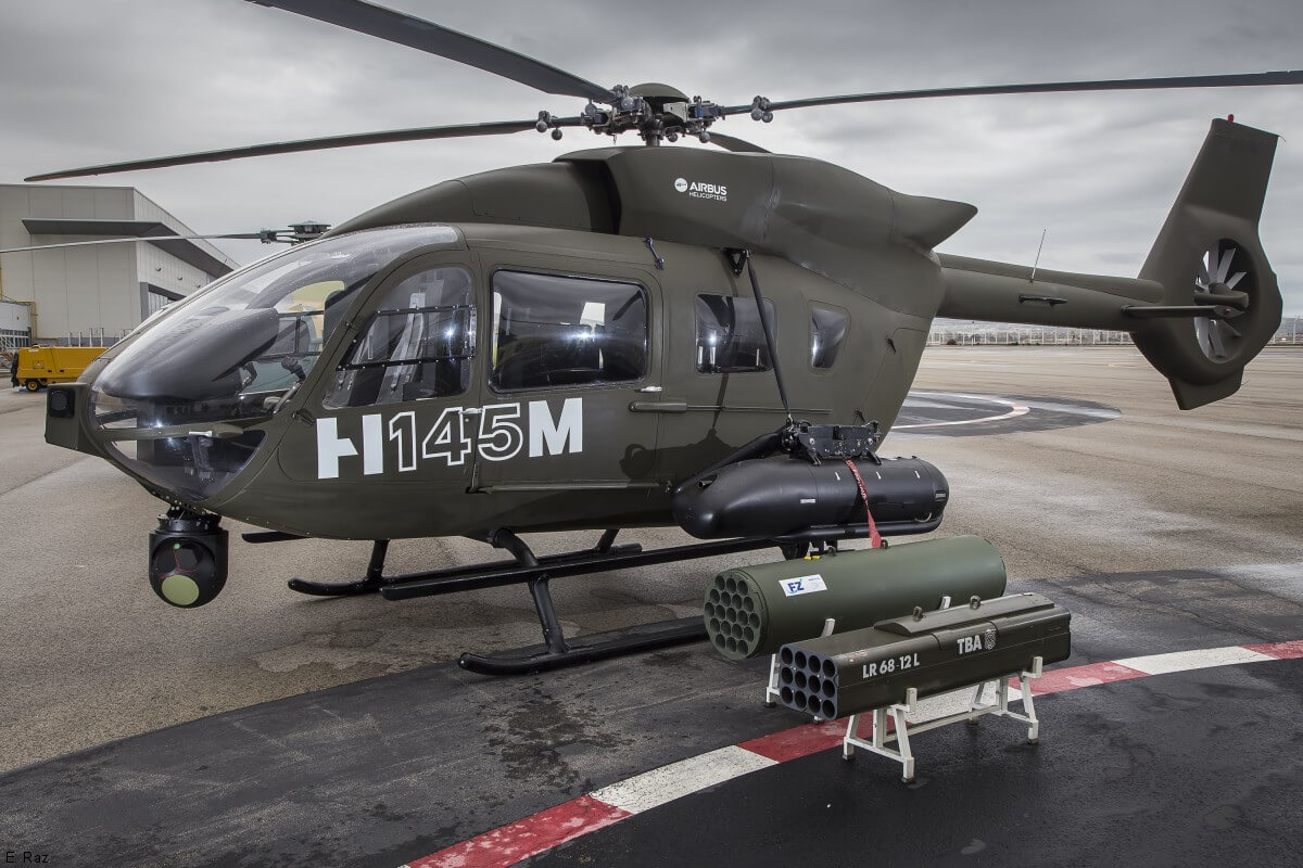 H145M a efectuat primul zbor cu sistemul de arme HForce - Romania Military