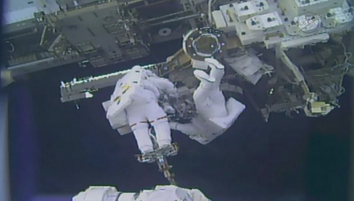 Statia spatiala internationala: spacewalk - Romania Military