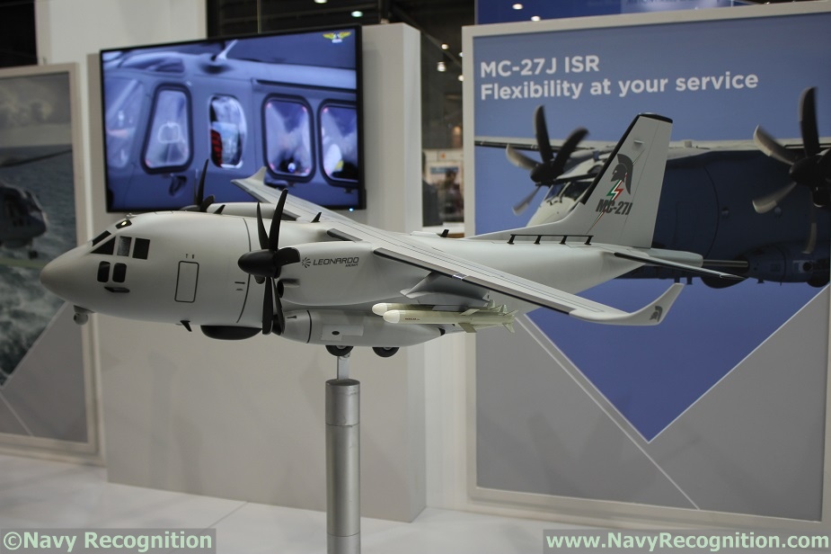Balt Military Expo 2018, Leonardo MC-27J MPA - Romania Military