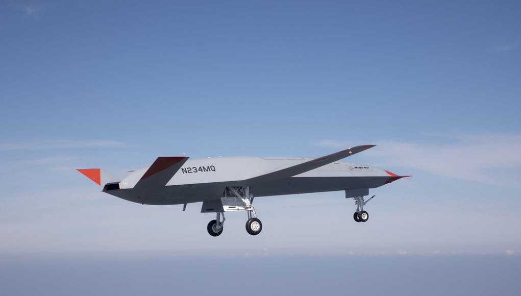 Boeing MQ-25 First Test Flight - Romania Military