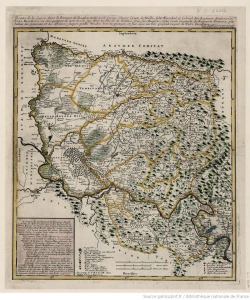 Harti vechi ale Banatului: 1718-1739 - Romania Military