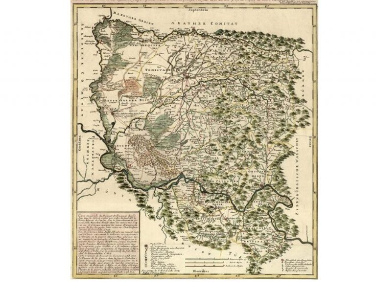 Harti vechi ale Banatului: 1718-1739 - Romania Military