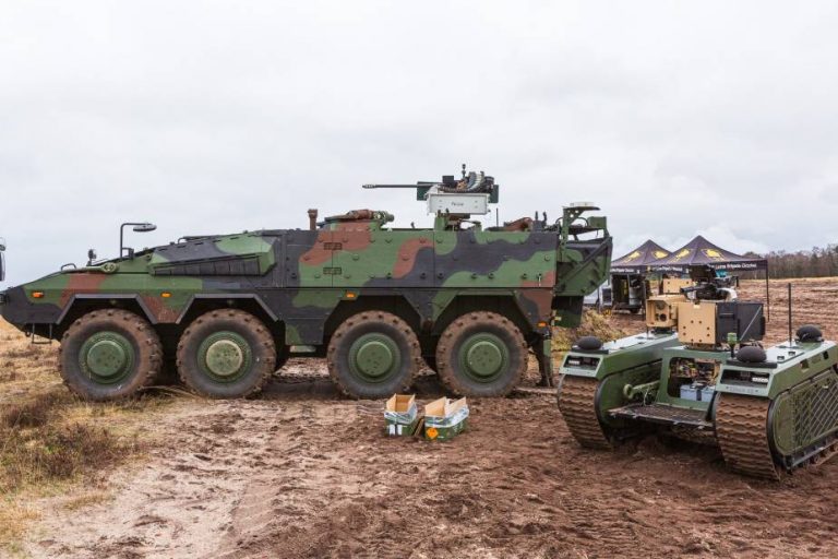 EOS RWS R400S Mk-2 - turela usoara multicalibre - Romania Military