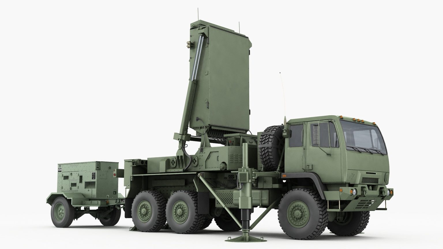 AN/TPQ-53 - radar contra-baterie - Romania Military