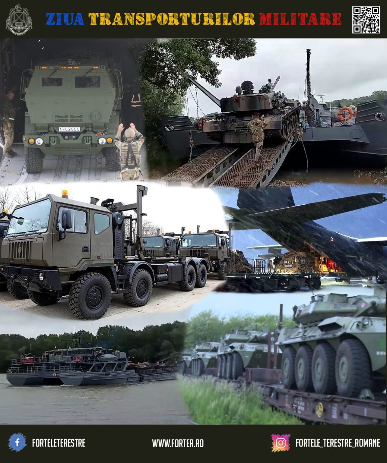 16 Noiembrie - Ziua Transporturilor Militare - Romania Military